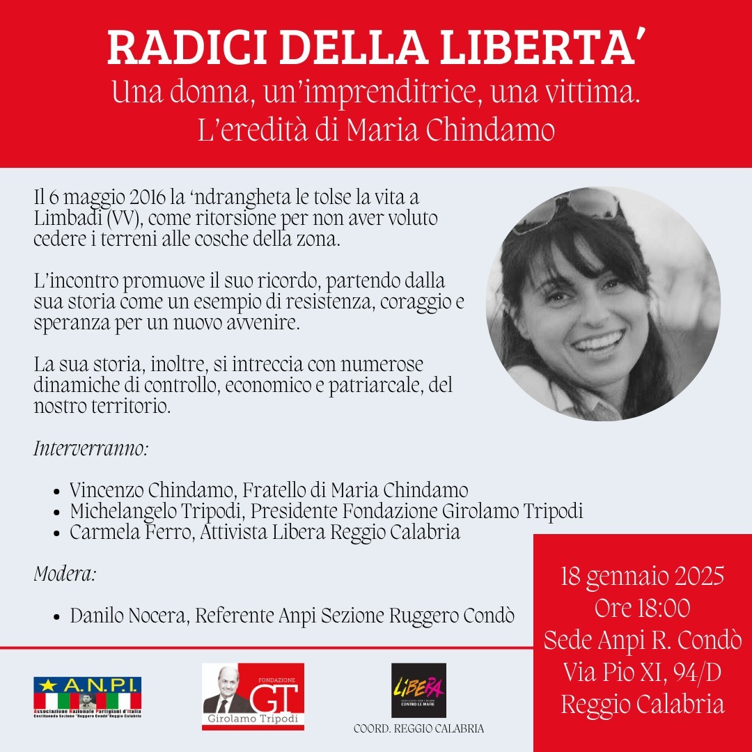Radici della Libertà: una donna, un’imprenditrice, una vittima. L ...