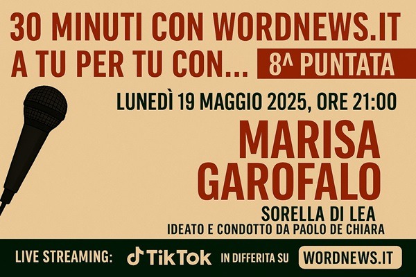Marisa Garofalo a “30 minuti con WordNews.it”: la sorella di Lea tra ...